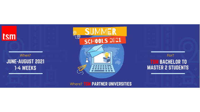 Summer Schools 2021 | TSM Connect | Toulouse school of management